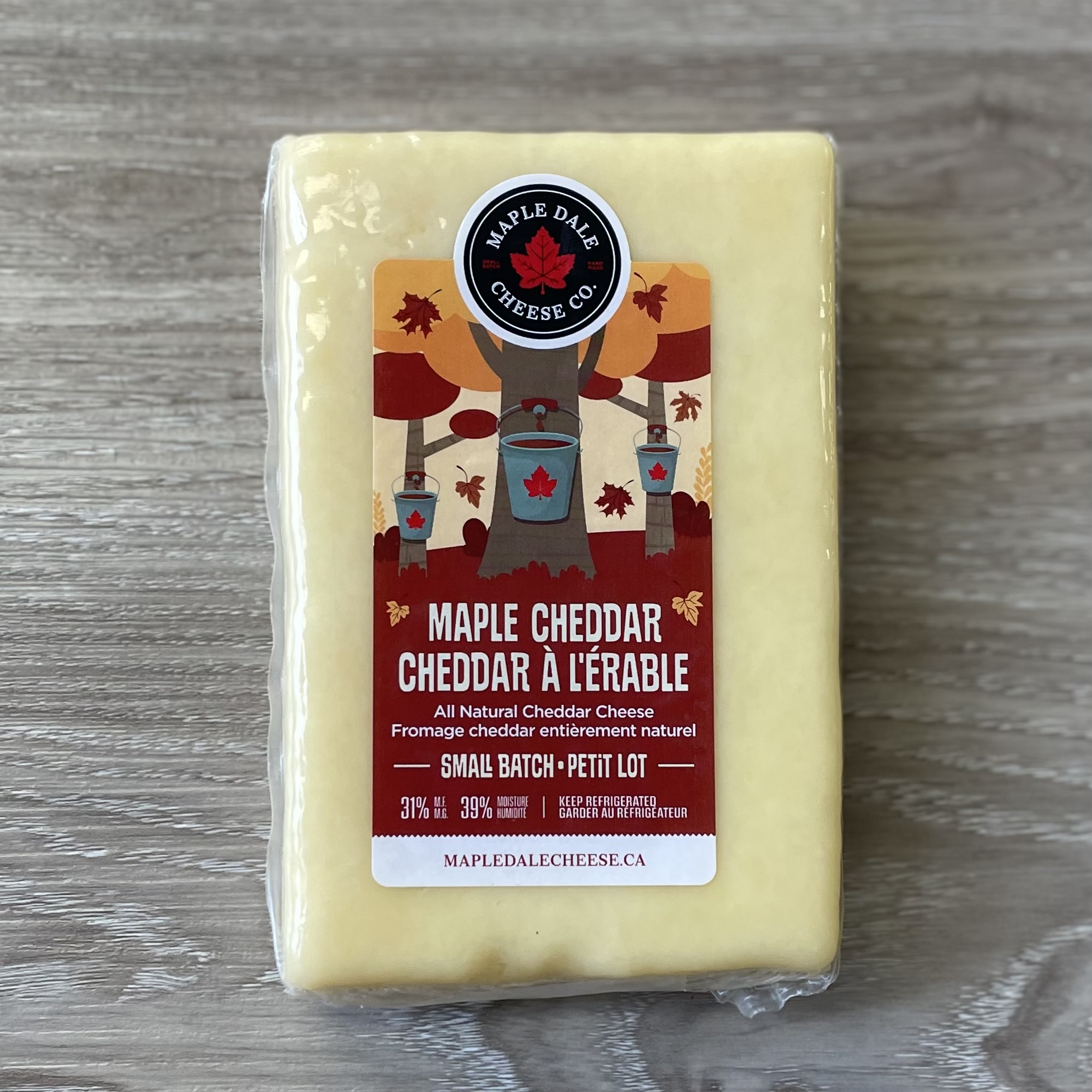 Maple Cheddar – Maple Dale Cheese
